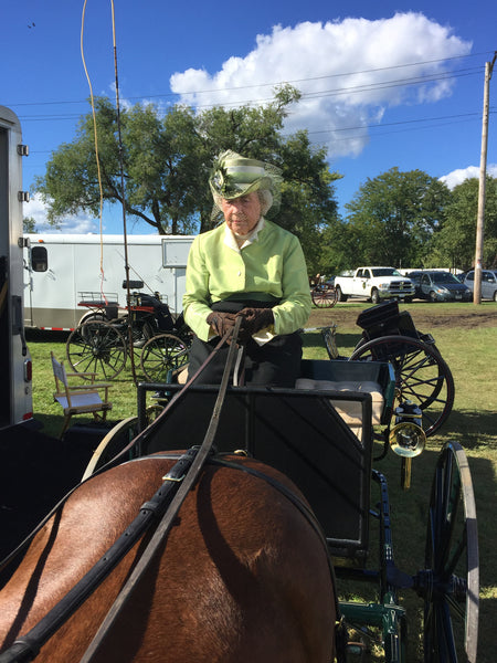 Kate Whaley at Villa Louis – Hats by Katie